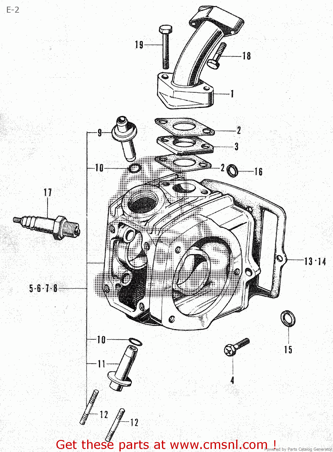 Honda CD65 JAPAN E-2 - buy E-2 spares online