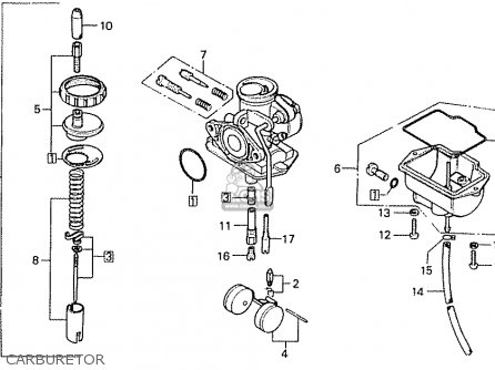 Honda CD70B GENERAL EXPORT TYPE 4 parts lists and schematics