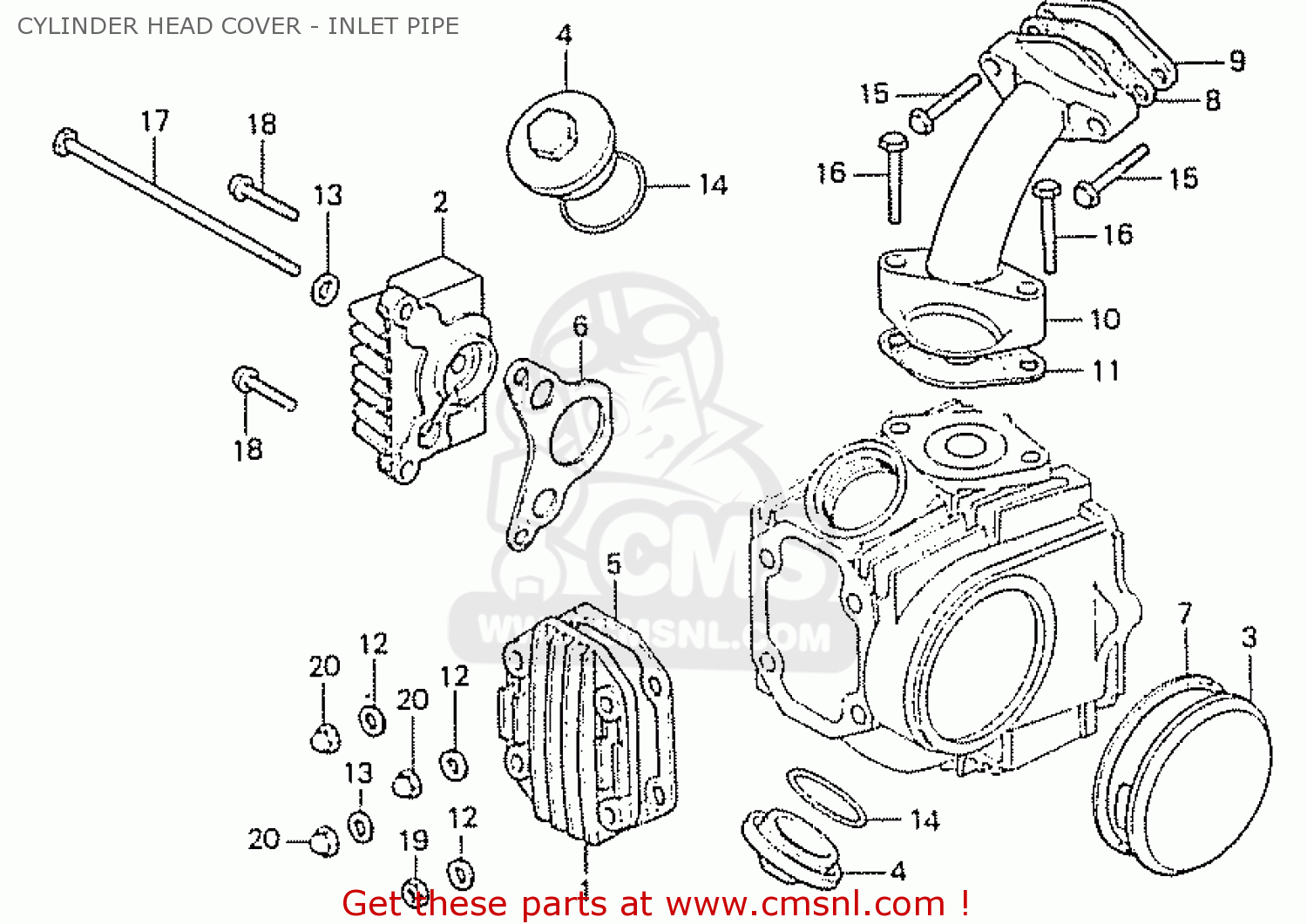 Honda CD70B GENERAL EXPORT TYPE 4 parts lists and schematics