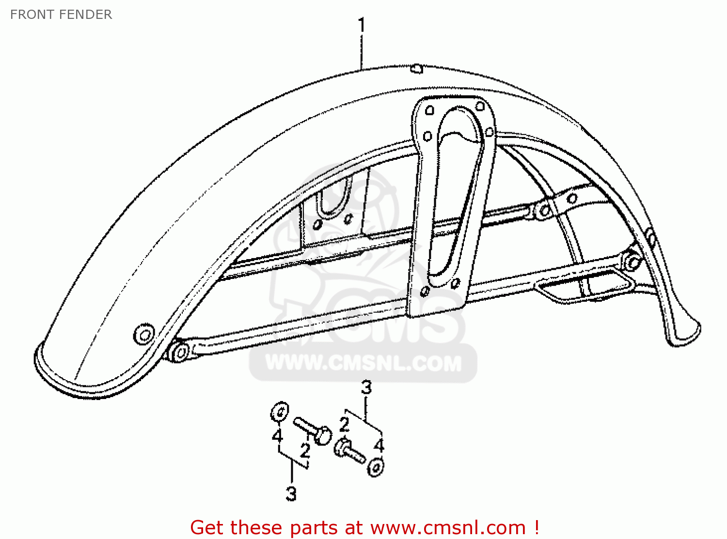 Honda CD70B GENERAL EXPORT TYPE 4 parts lists and schematics