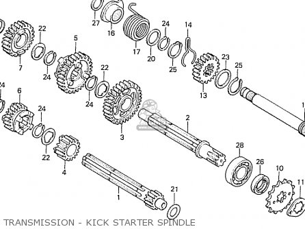 Honda CD70B GENERAL EXPORT TYPE 4 parts lists and schematics