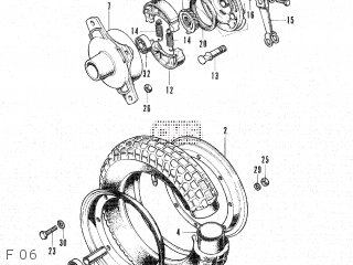 Honda CF50 CHALY GERMANY parts lists and schematics