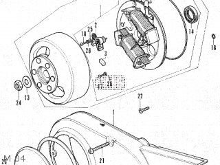 Honda CF50 CHALY GERMANY parts lists and schematics