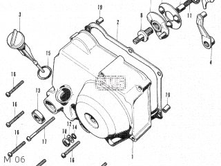 Honda CF50 CHALY GERMANY parts lists and schematics