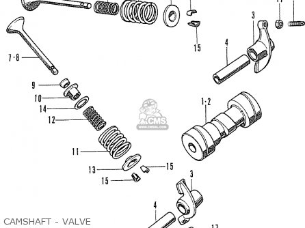 Honda CF70 CHALY GENERAL EXPORT ENGLAND AUSTRALIA FRANCE parts lists ...