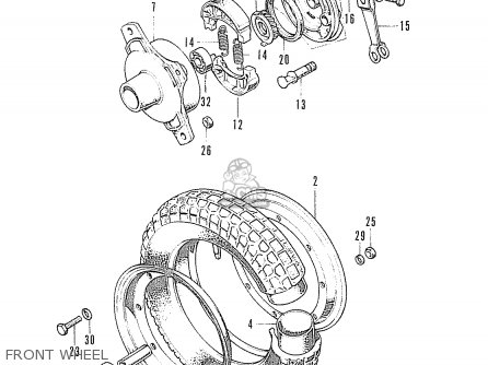 Honda CF70 CHALY GENERAL EXPORT ENGLAND AUSTRALIA FRANCE parts lists ...