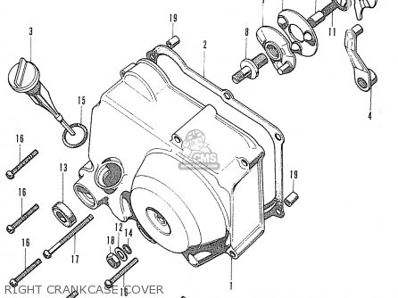 Honda CF70 CHALY GENERAL EXPORT ENGLAND AUSTRALIA FRANCE parts lists ...