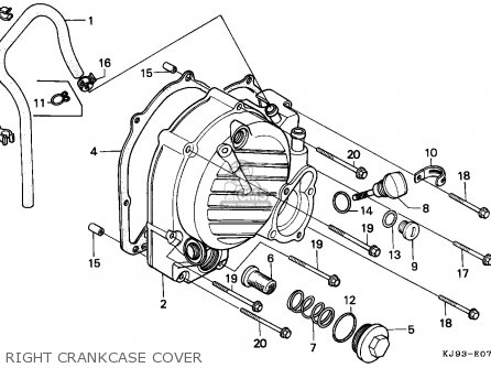 Honda CH125 SPACY 1986 (G) FRANCE / YB parts lists and schematics