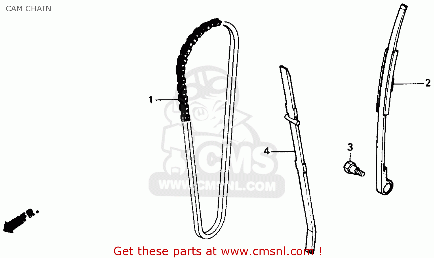 Honda CH150 ELITE 150 1987 (H) USA parts lists and schematics