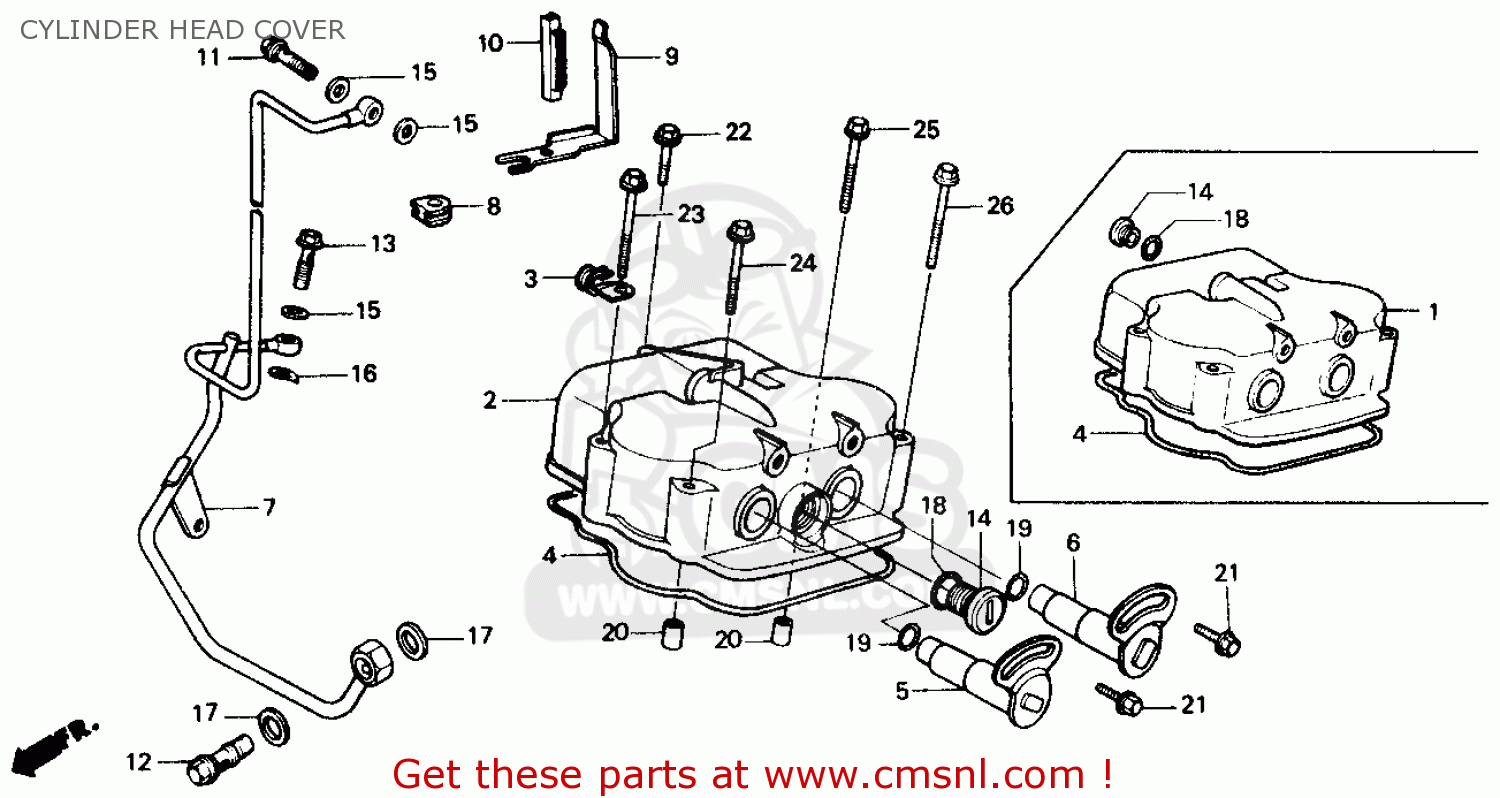 Honda CH150 ELITE 150 1987 (H) USA parts lists and schematics