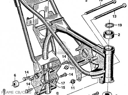 Honda CL160 SCRAMBLER 1966 USA parts lists and schematics