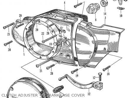 Honda CL160 SCRAMBLER GENERAL EXPORT parts lists and schematics