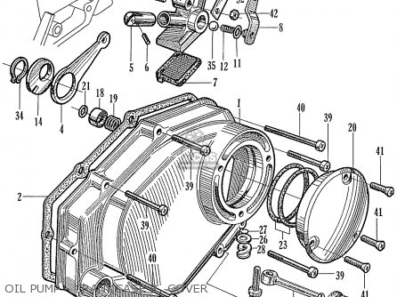 Honda CL160 SCRAMBLER GENERAL EXPORT parts lists and schematics