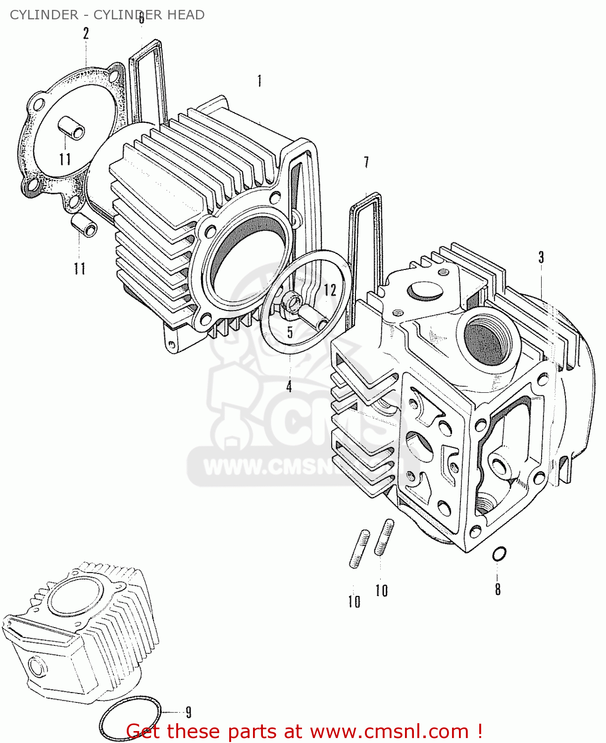 Honda CL90ZK1 SCRAMBLER GENERAL EXPORT parts lists and schematics