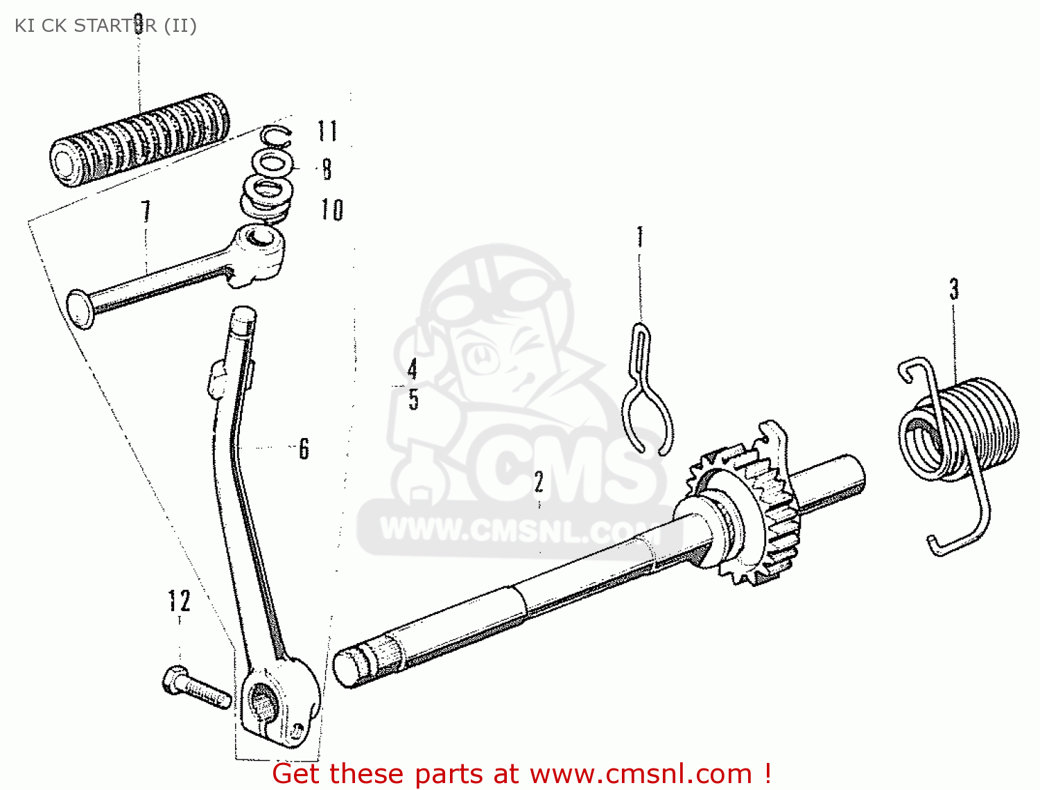 Honda CL90ZK1 SCRAMBLER GENERAL EXPORT parts lists and schematics