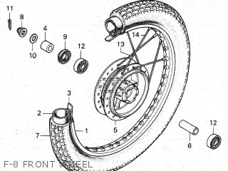 Honda CM125T 1981 (B) GENERAL EXPORT parts lists and schematics