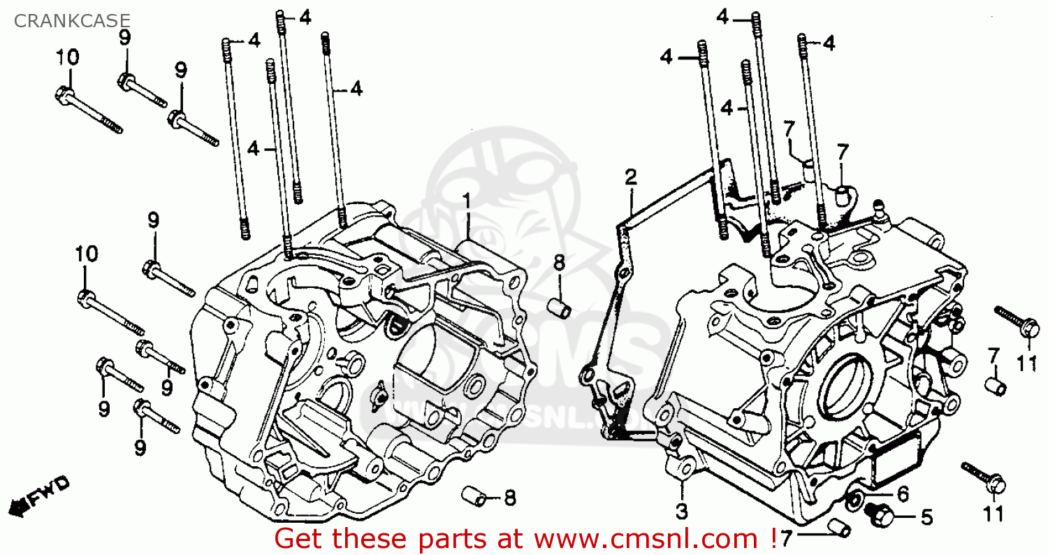 Honda CM250C CUSTOM 1982 (C) USA parts lists and schematics