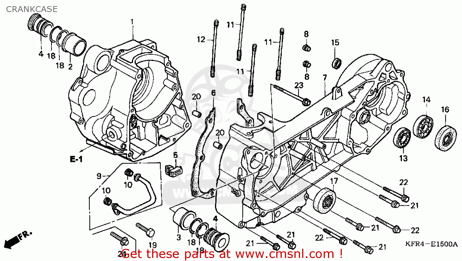 Honda Honda CN250 HELIX 1998 (W) USA parts lists and schematics