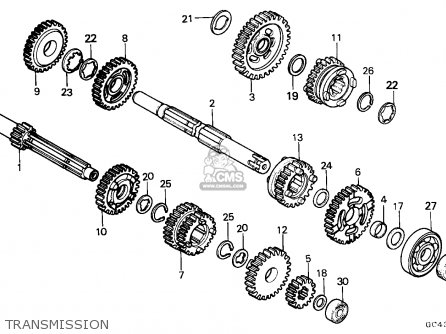 Honda CR80R 1986 (G) AUSTRALIA parts lists and schematics