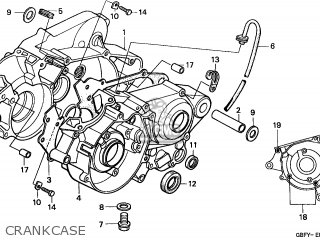 Honda CR80R 2000 (Y) CANADA parts lists and schematics