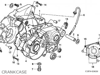 Honda CR85R 2005 (5) USA parts lists and schematics