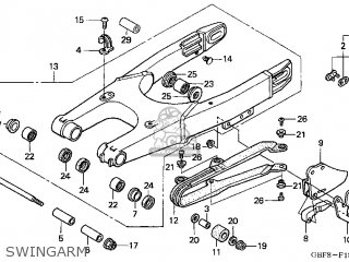 Honda CR85R 2005 (5) USA parts lists and schematics