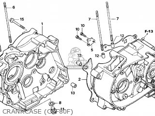 Honda CRF100F 2004 (4) USA parts lists and schematics
