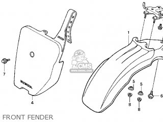 Honda CRF100F 2004 (4) USA parts lists and schematics
