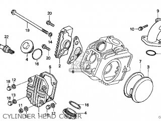 Honda CRF70F 2005 (5) USA parts lists and schematics