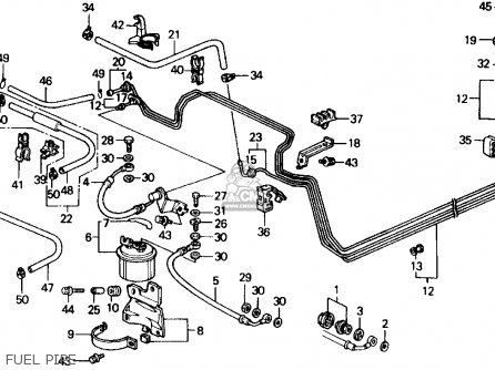 Honda CRX 1989 (K) 2DR SI (KA,KL) parts lists and schematics