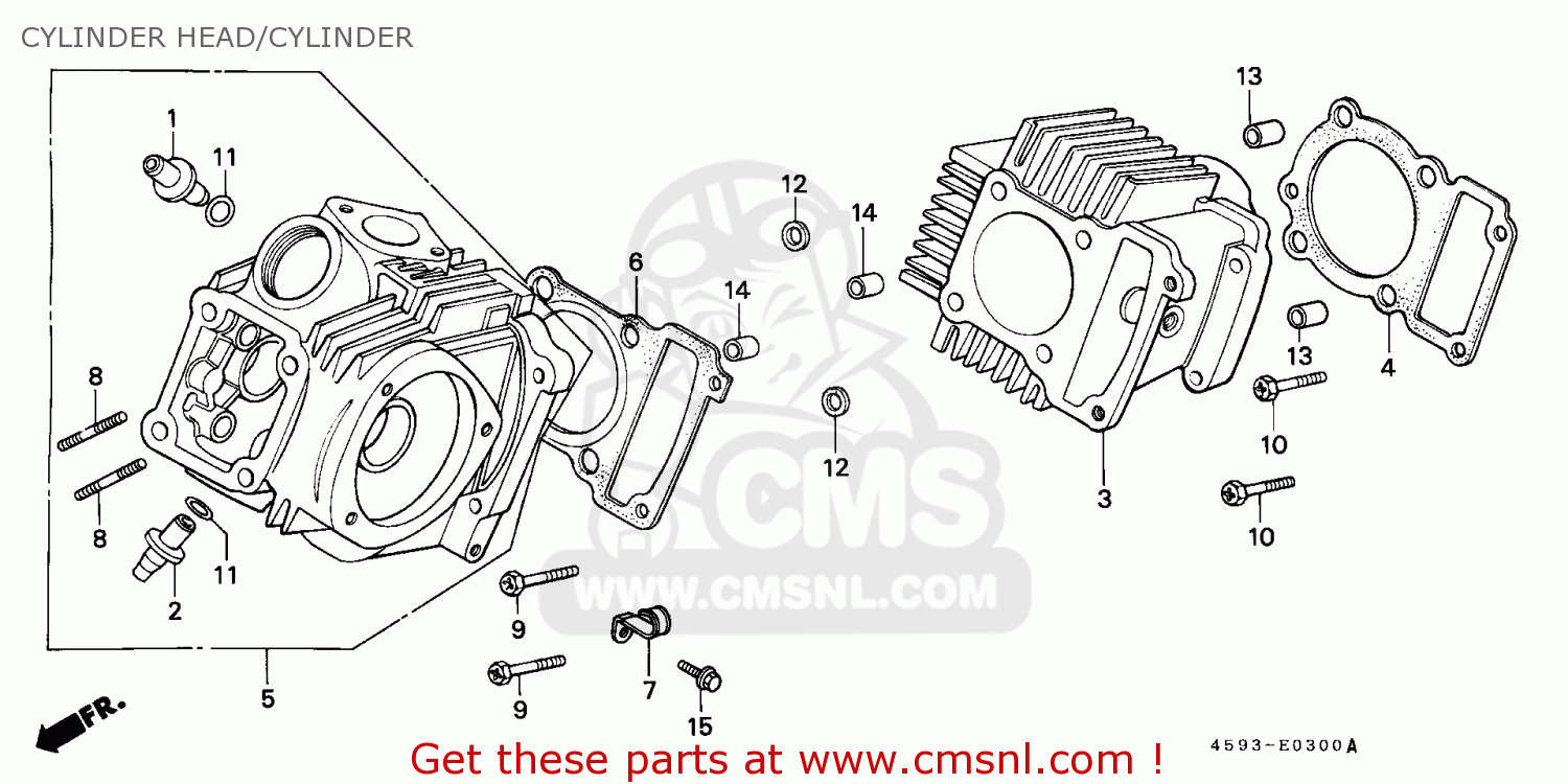 Honda CT110 1989 (K) AUSTRALIA POSTAL MINISTRY / KPH parts lists and ...