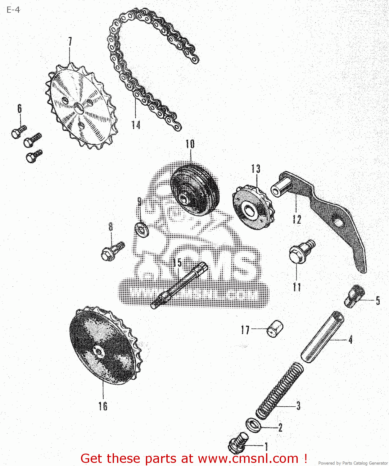 Honda CT50 parts lists and schematics