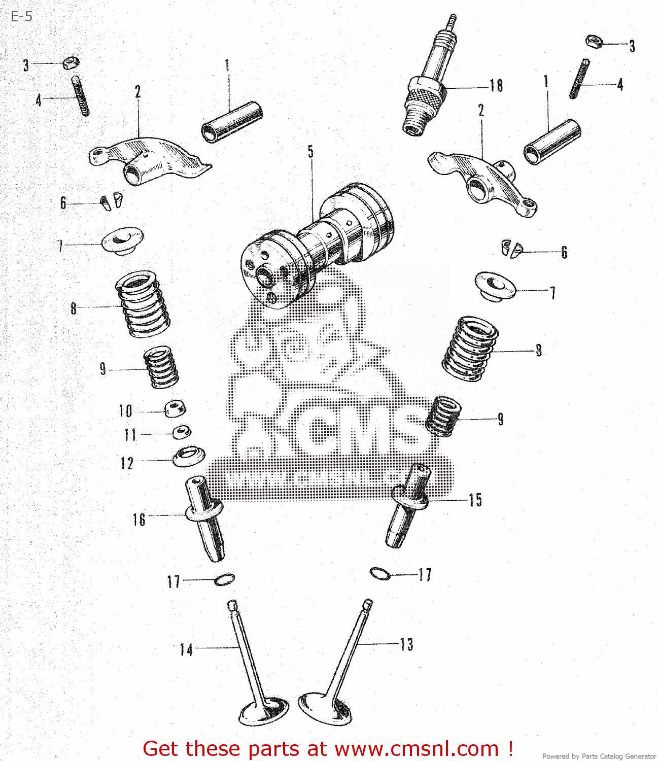 Honda CT50 parts lists and schematics