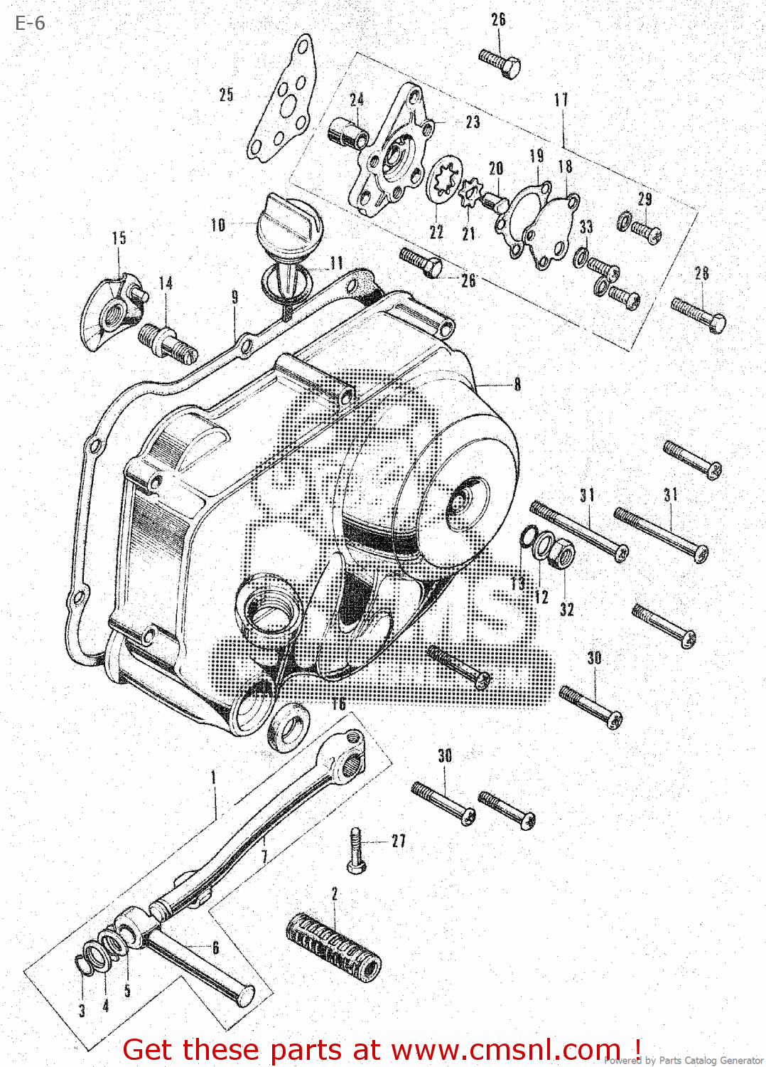 Honda CT50 parts lists and schematics