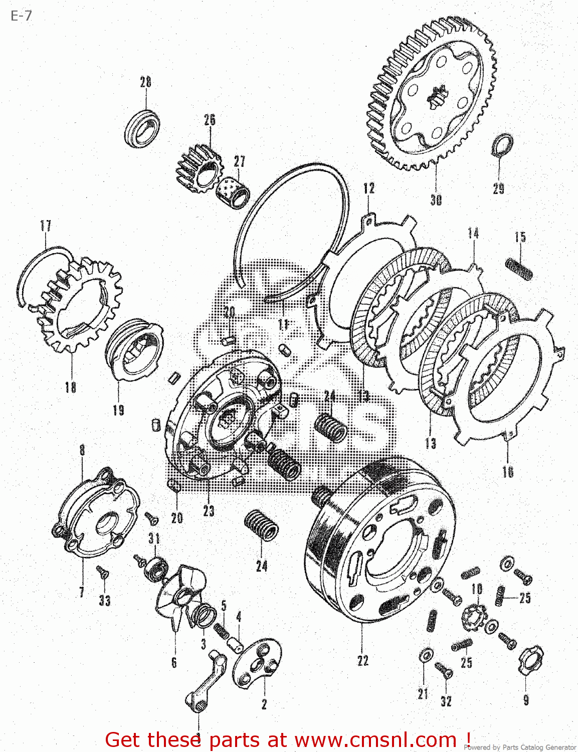 Honda CT50 parts lists and schematics