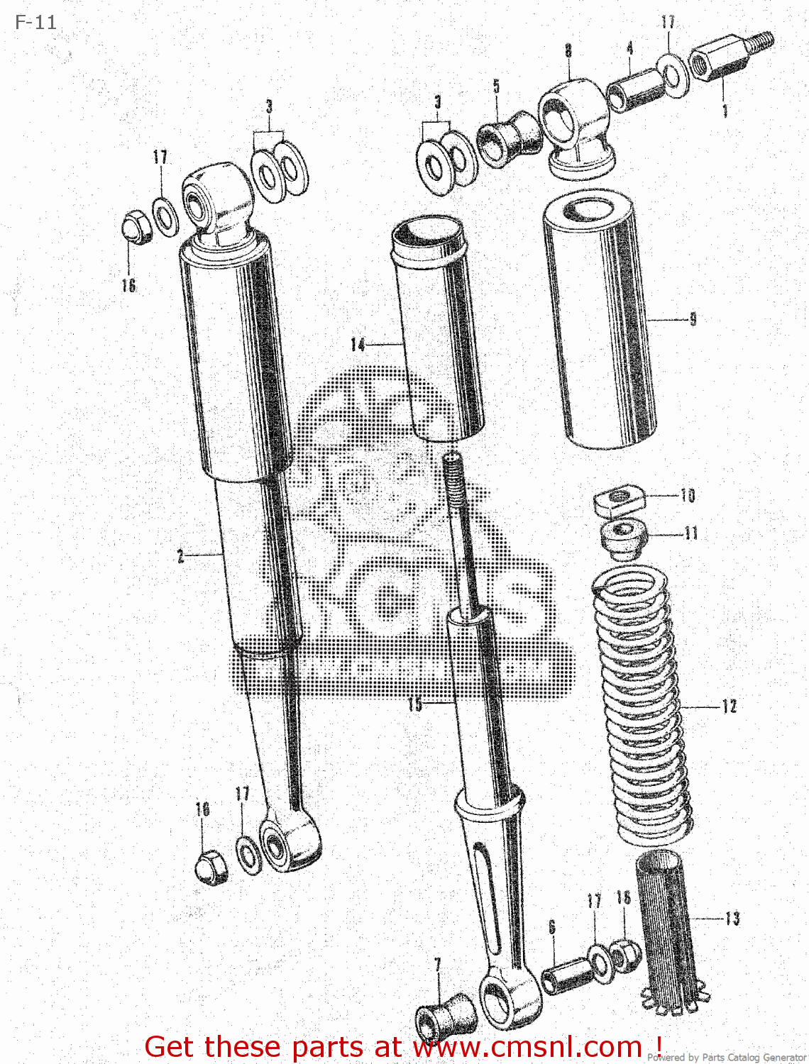 Honda CT50 parts lists and schematics