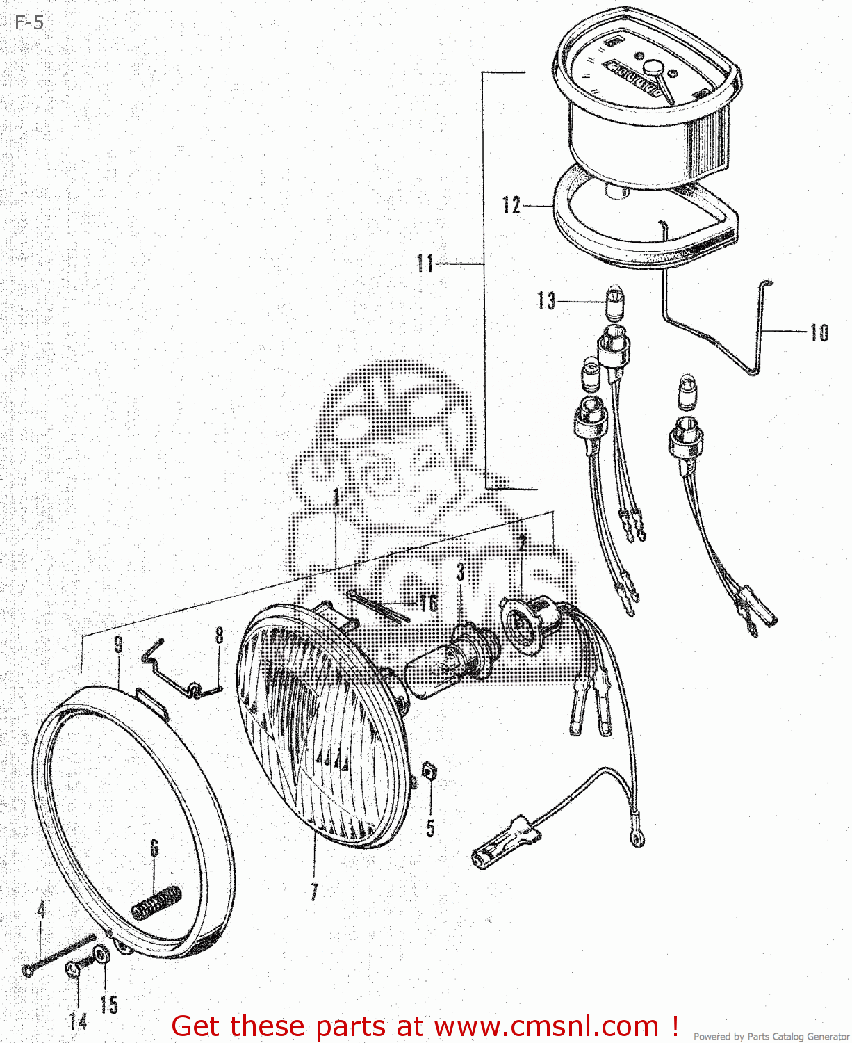 Honda CT50 parts lists and schematics
