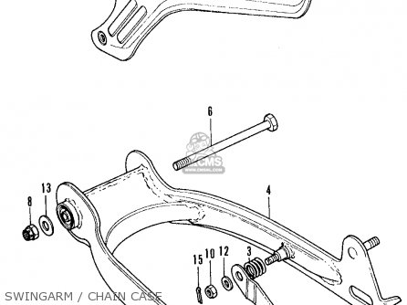 Honda Honda CT70 TRAIL 70 1972 CT70K1 USA parts lists and schematics