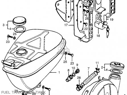 Honda CT90 TRAIL 1974 USA parts lists and schematics