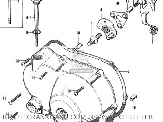 Honda CT90 TRAIL K0 GENERAL EXPORT parts lists and schematics