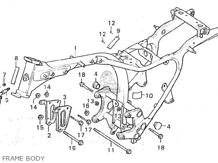 Honda Honda CX500 1980 (A) ENGLAND parts lists and schematics