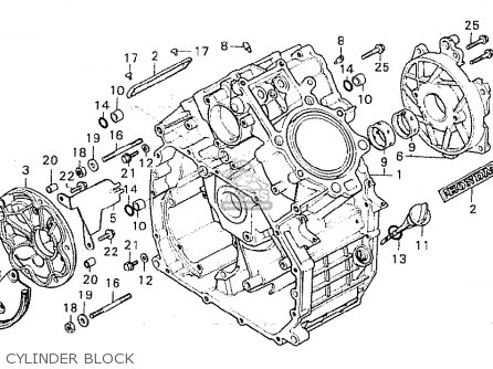 Honda CX500C CUSTOM 1981 (B) AUSTRALIA parts lists and schematics