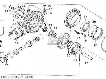 Honda CX500C CUSTOM 1981 (B) DENMARK parts lists and schematics