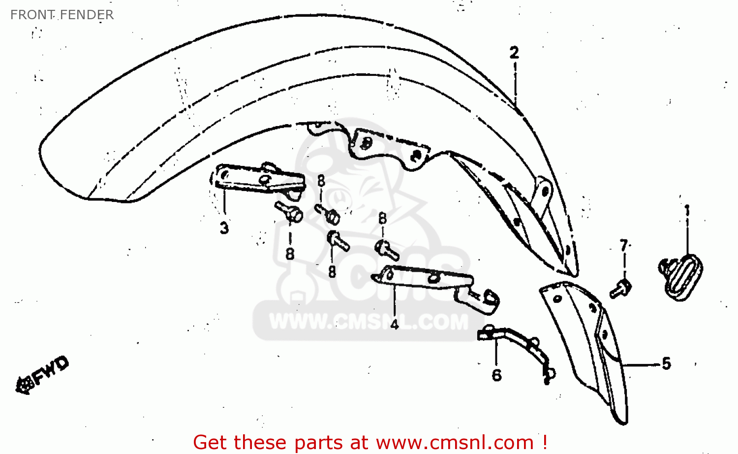 Honda CX650E 1983 (D) AUSTRALIA parts lists and schematics