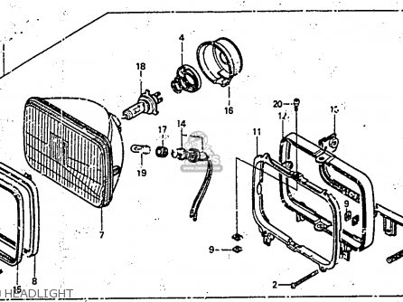 Honda Honda CX650E 1983 (D) AUSTRALIA parts lists and schematics