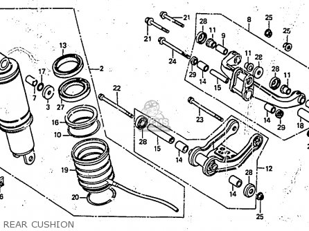 Honda Honda CX650E 1983 (D) AUSTRALIA parts lists and schematics