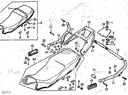 Honda CX650E 1983 (D) AUSTRALIA parts lists and schematics