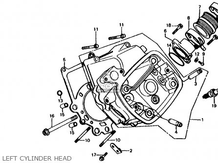 Honda CX650T TURBO 1983 (D) USA parts lists and schematics