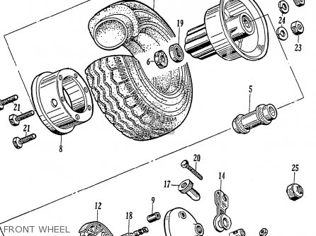 Honda CZ100 parts lists and schematics