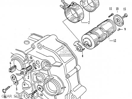 Honda CZ100 parts lists and schematics